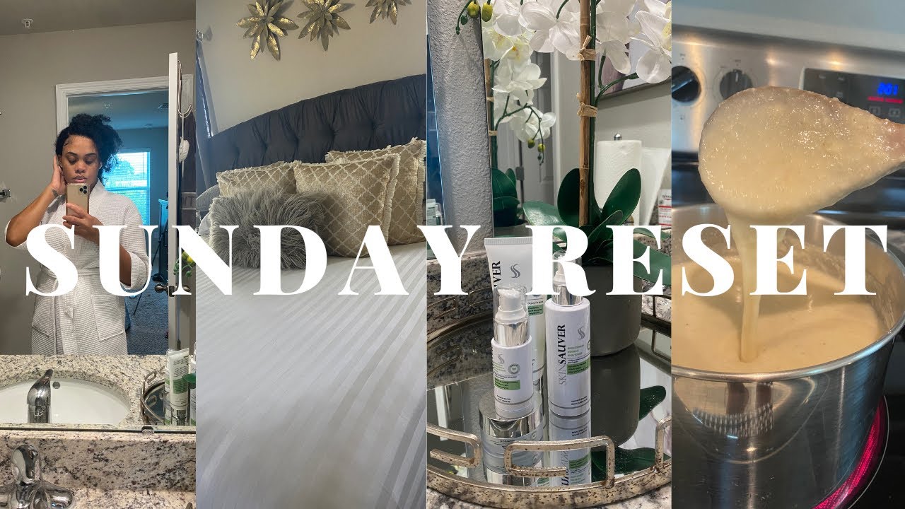 SUNDAY RESET! SLOW SUNDAY MORNING ROUTINE | SELFCARE + I Have To Keep ...