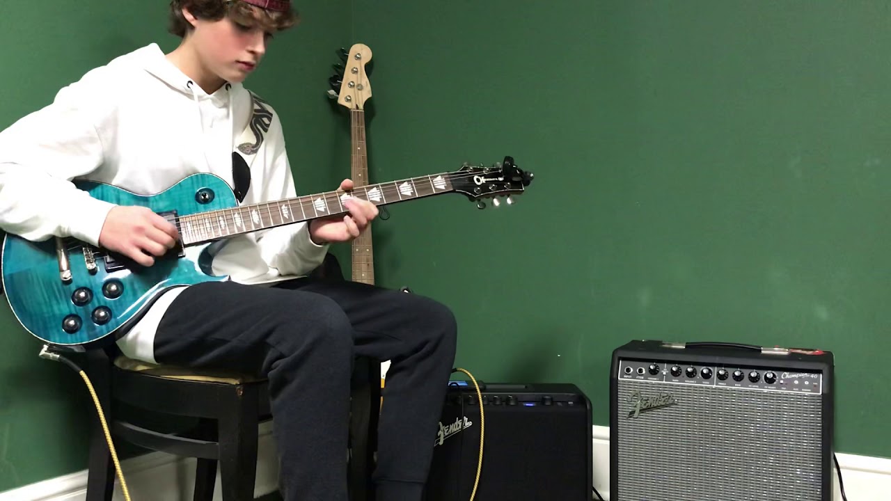 Blueberry Fuego Solo Cover by: Jack Rinaldi - YouTube