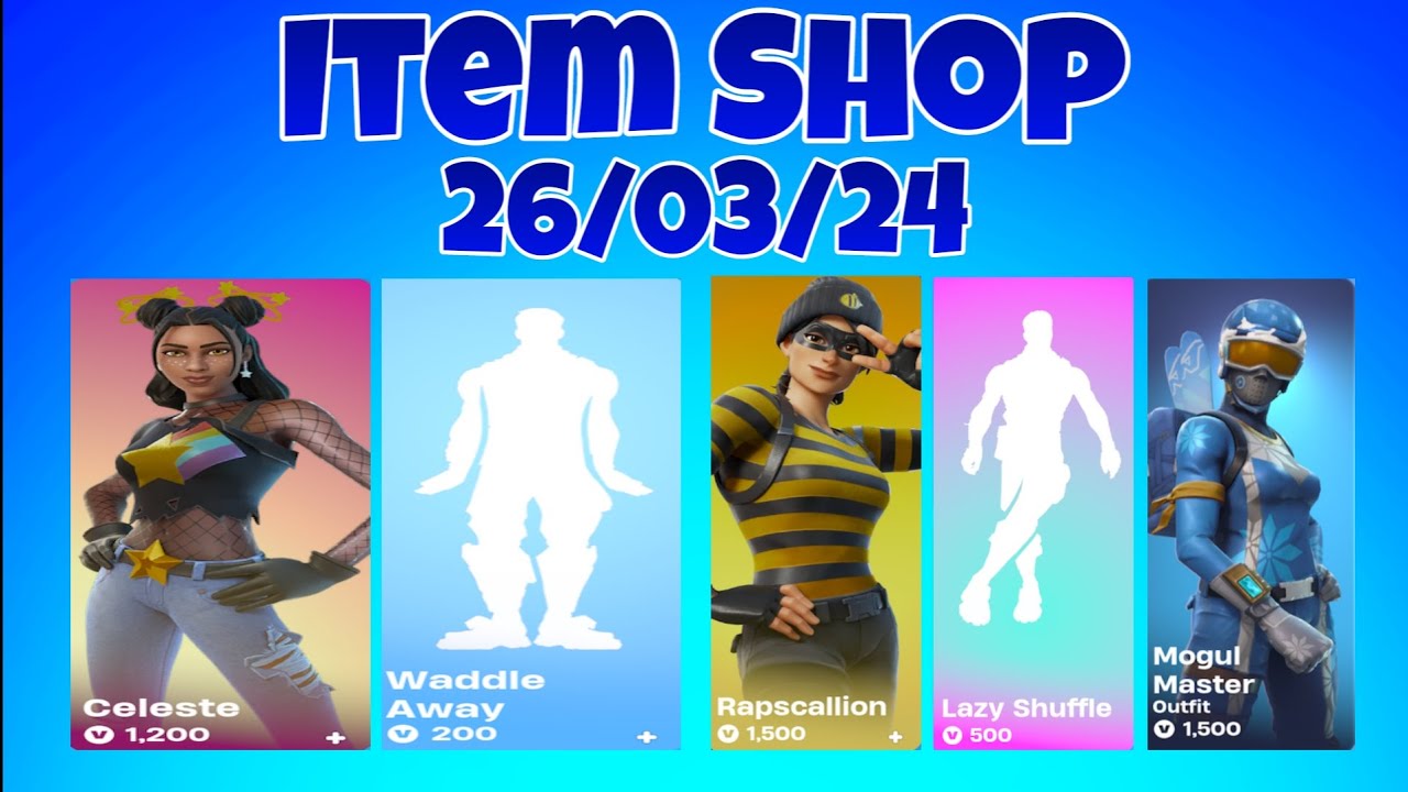 *UPDATE* Item Shop 26/03/24 is a bad joke- Fortnite - YouTube