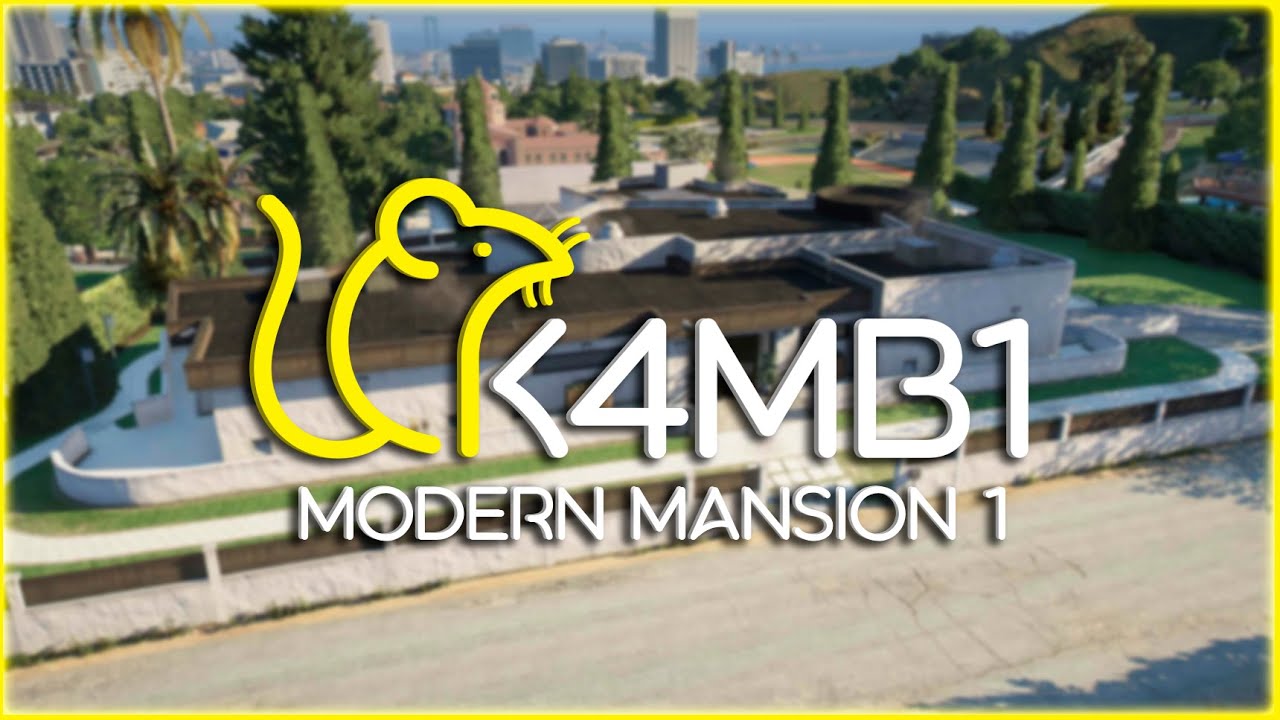 GTA 5 Modern Mansion 1 - FiveM Map - YouTube