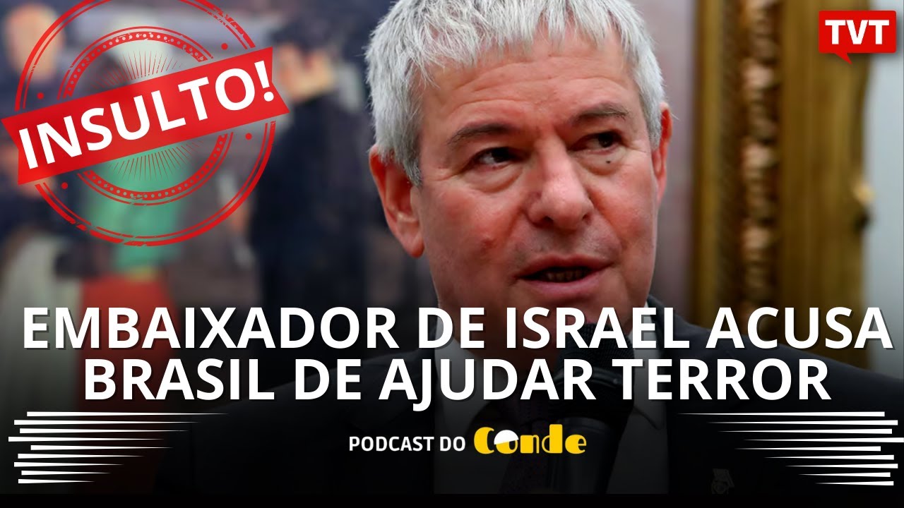 Embaixador de Israel acusa Brasil de ajudar terror, com Fernando Horta ...