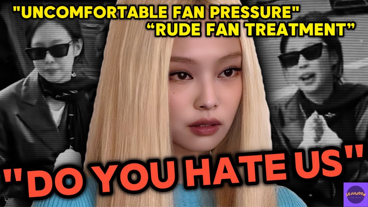 [SOJUWOON]BLACKPINK's Jennie Faced Rude Fan Treatment “Are you serious ...