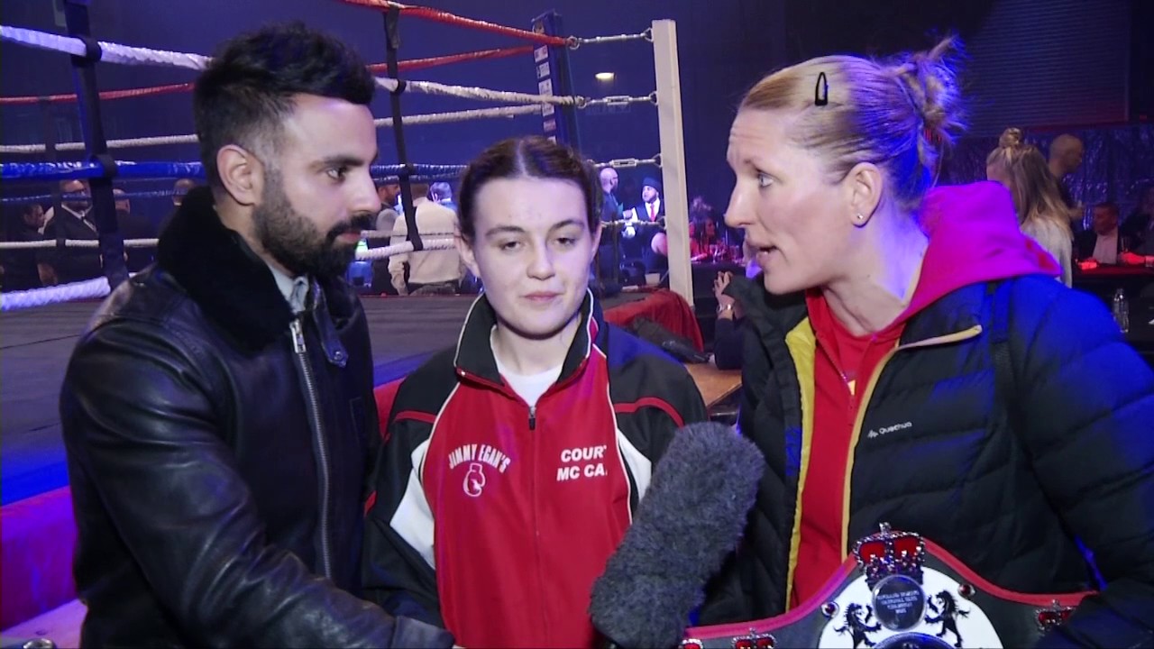BBTV speak to female champs Courtney McCarthy & Stacey Copeland - YouTube