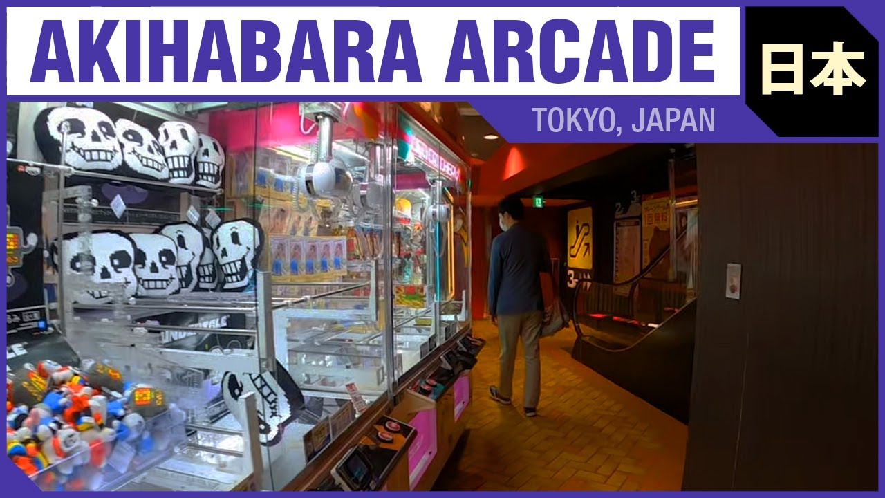 AKIHABARA ARCADE - Travel to Tokyo (2022) - YouTube