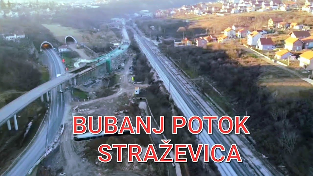 RADOVI NA DEONICI BUBANJ POTOK STRAZEVICA KOMPLETAN SNIMAK RADOVA ...