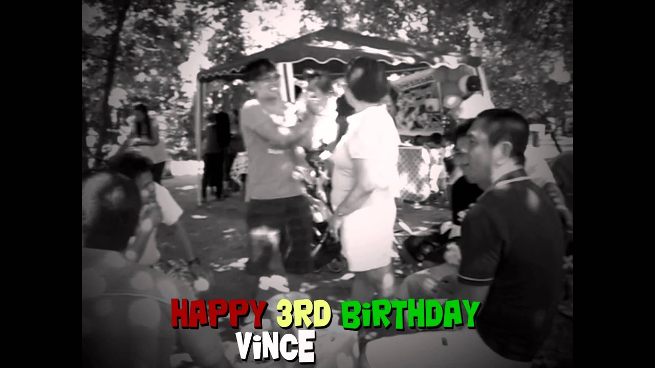 Vince Andrei 3rd BIRTHDAY PARTY - YouTube