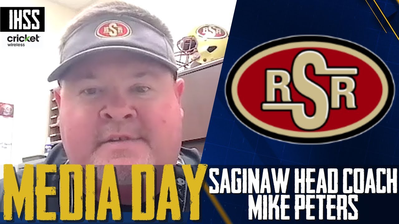 Interview with Saginaw Head Football Coach Mike Peters - YouTube