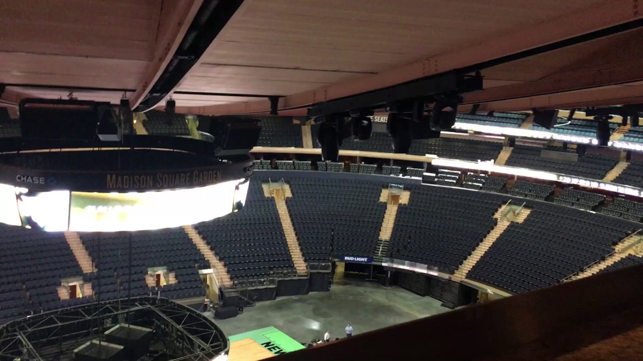 Madison Square Garden Catwalk, MSG, Knicks - YouTube