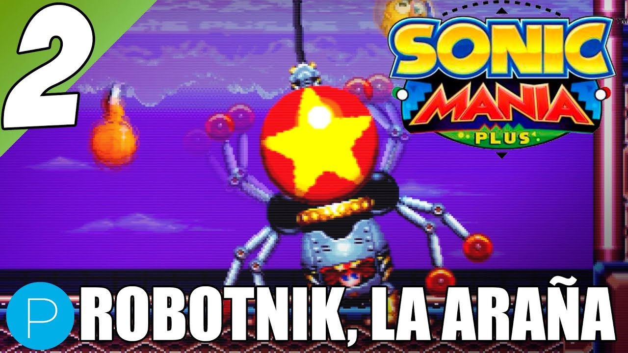 Sonic Mania Plus - #2 - Robotnik, la araña - YouTube