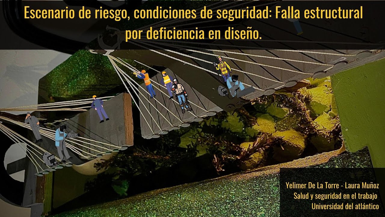 Escenario de riesgo, condiciones de seguridad: Falla estructural por ...