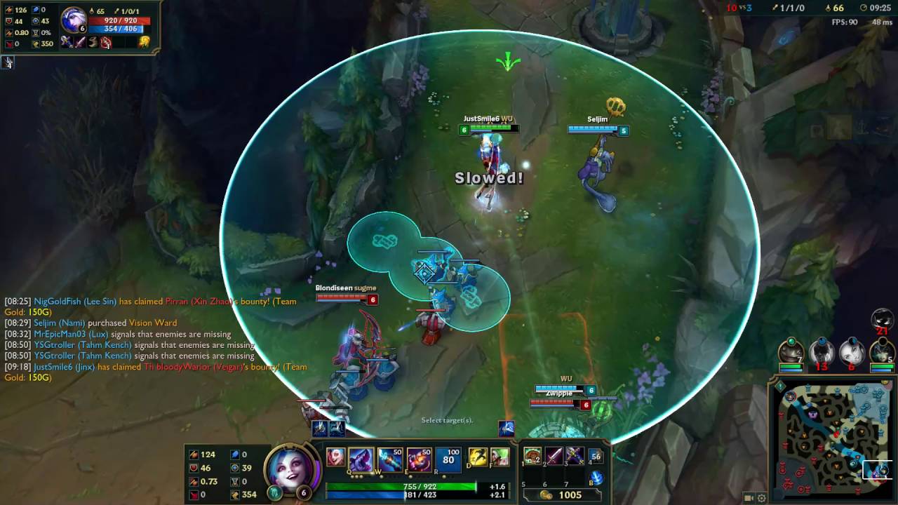 6.12 League of Legends - Jinx Ranked Gameplay - 20/2/10 - Victory - YouTube