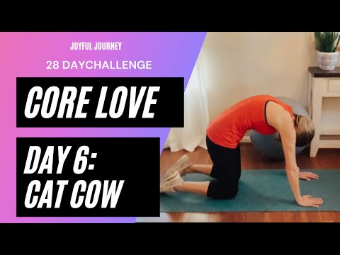 Core Love Challenge: Cat Cow (Stretch)