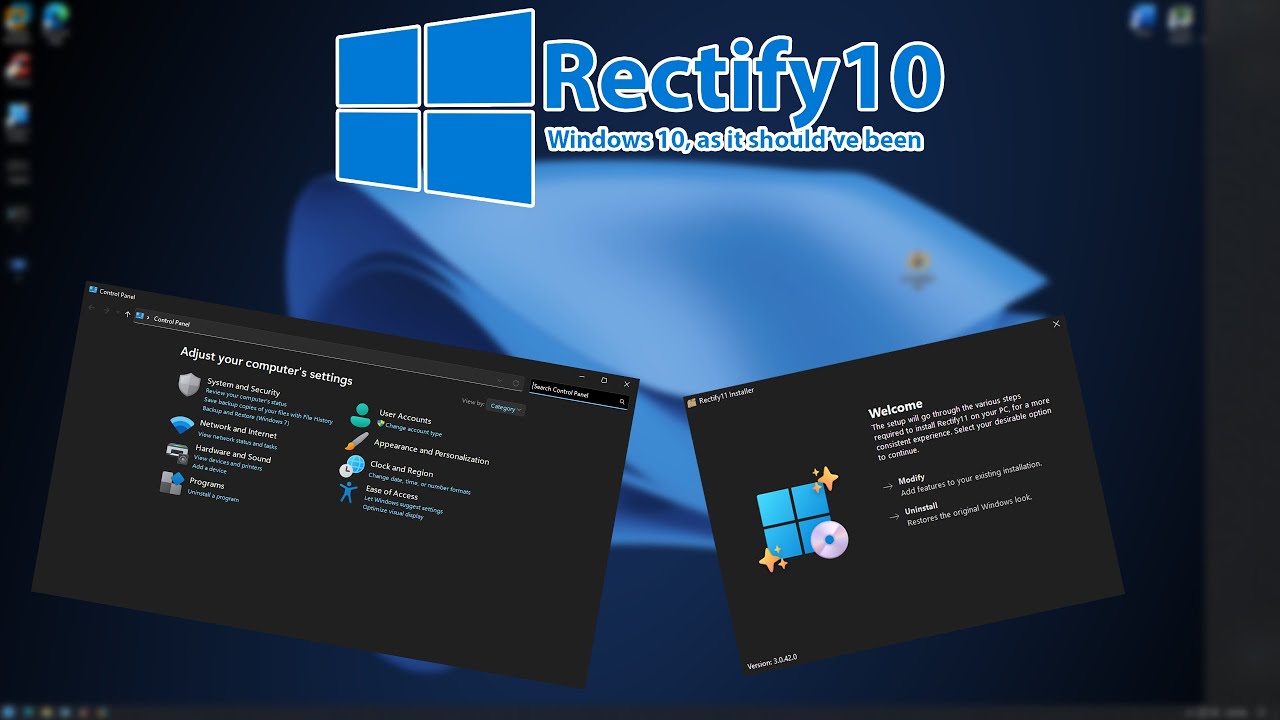Rectify10 - YouTube
