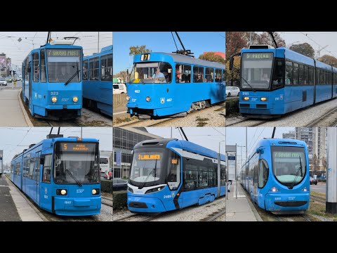 Tramvaji u Zagrebu / Trams in Zagreb
