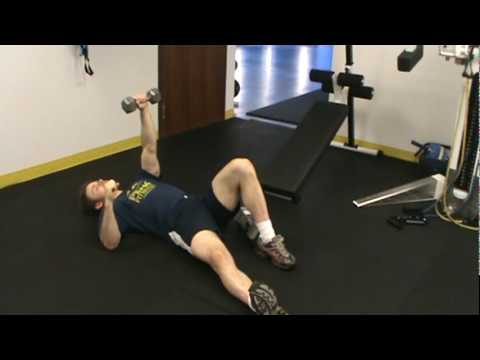 Core Complete strength progression-Half get up sit up.MPG - YouTube