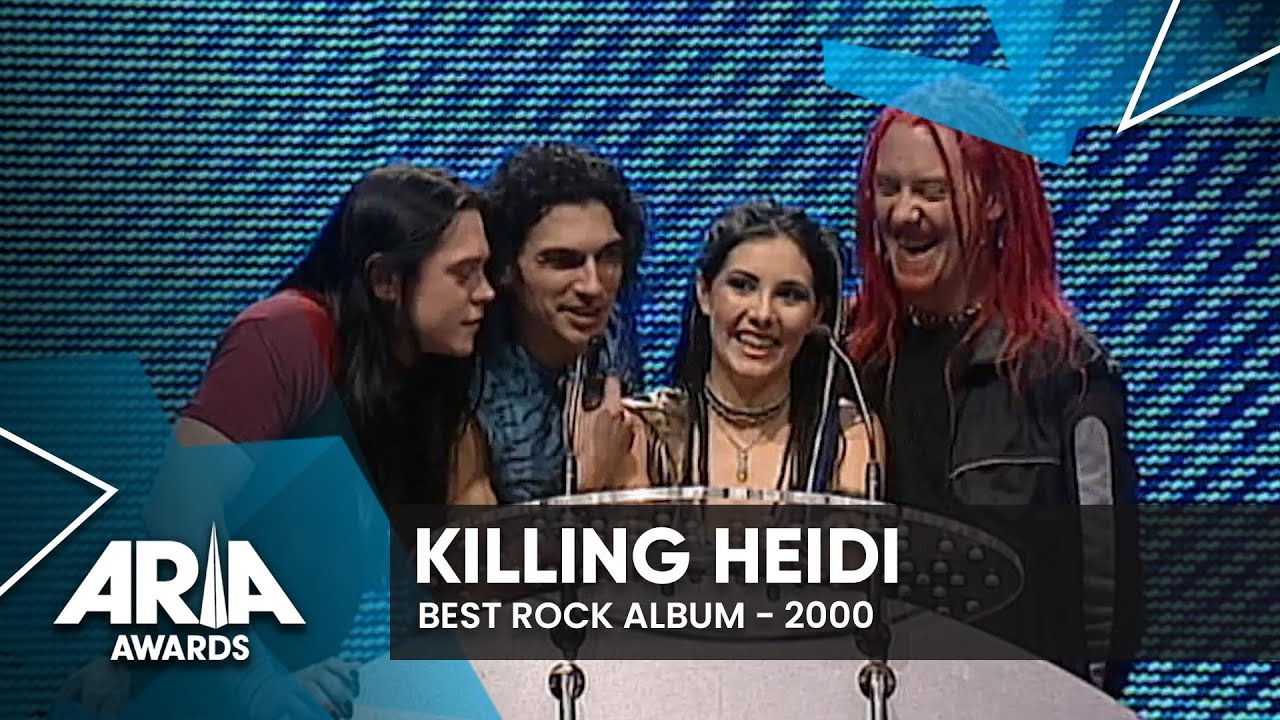 Killing Heidi win Best Rock Album | 2000 ARIA Awards - YouTube