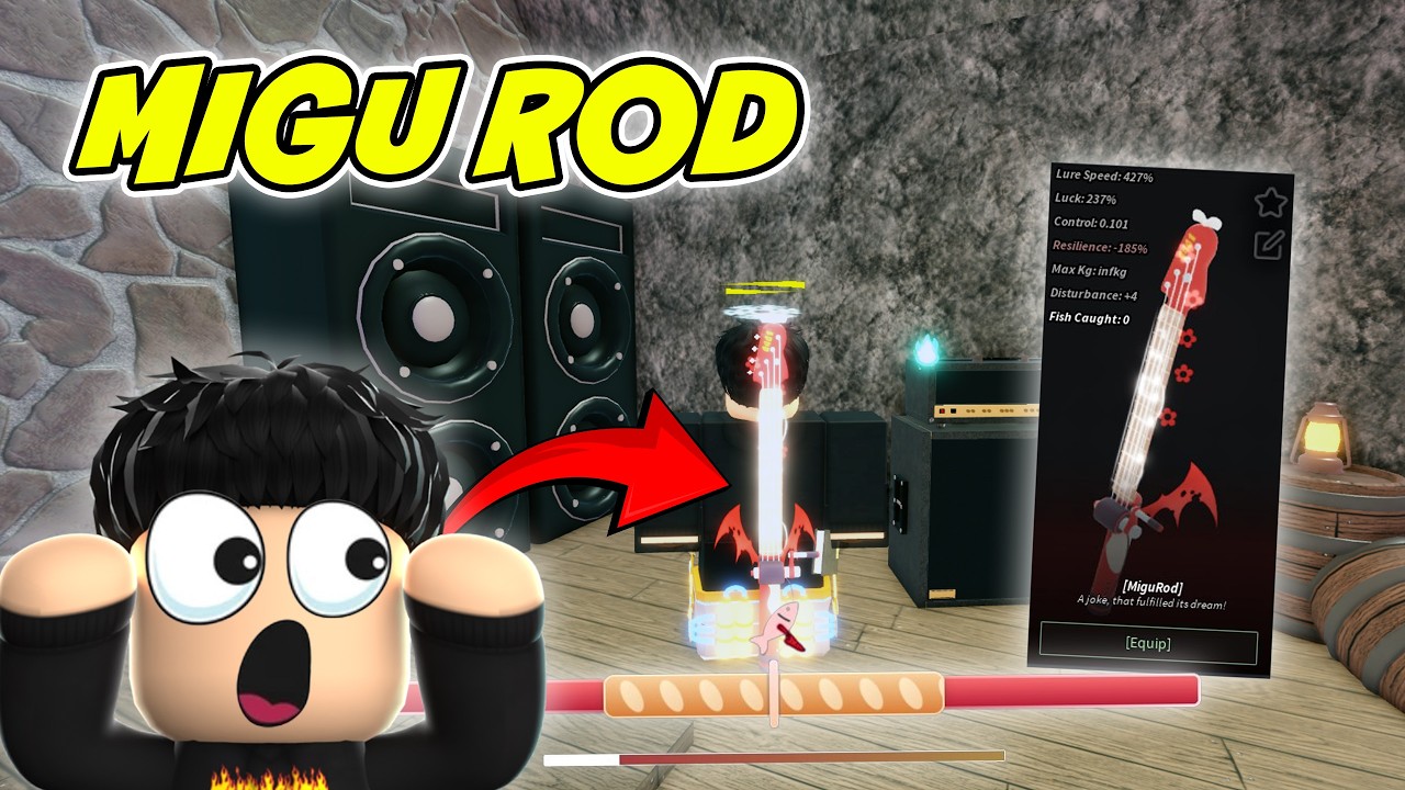 Cara Mendapatkan Secret Migu Rod di Fisch Roblox! - YouTube