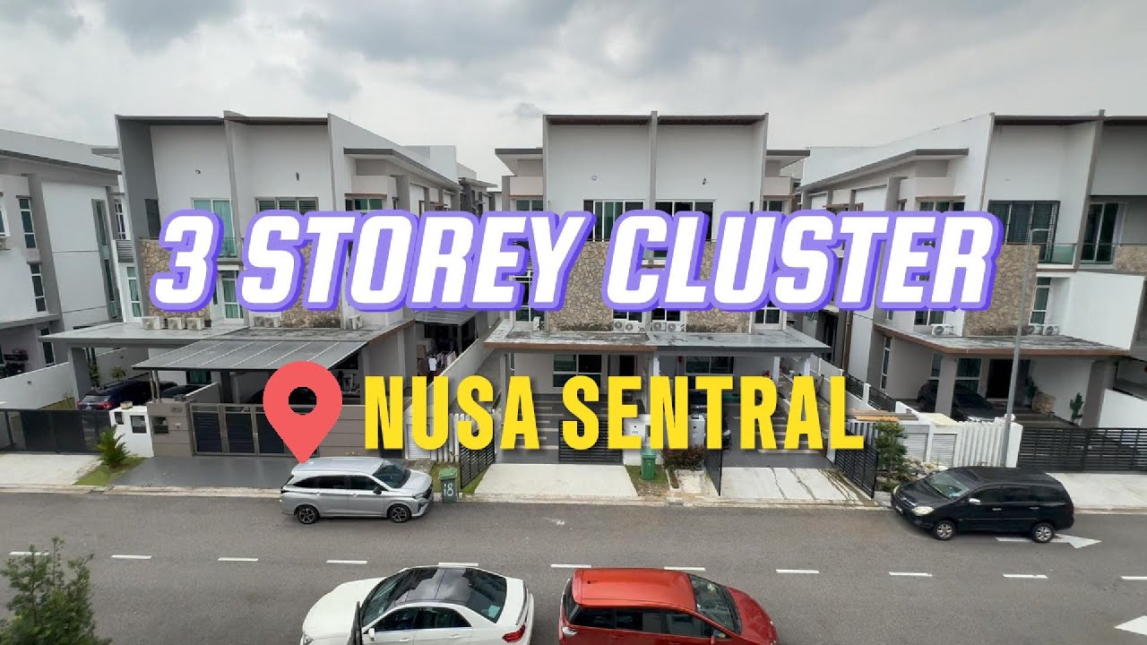 【JB Property 】【NUSA SENTRAL - 3 STOREY CLUSTER】【BRAND NEW] - YouTube