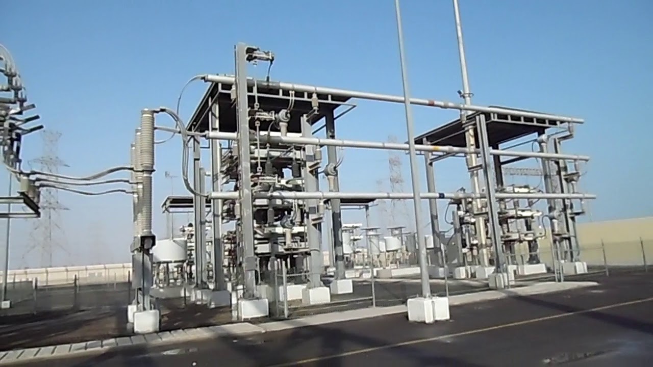 SVC - Static Variable Compensation Station Yard (Dynamic Reactive Power ...