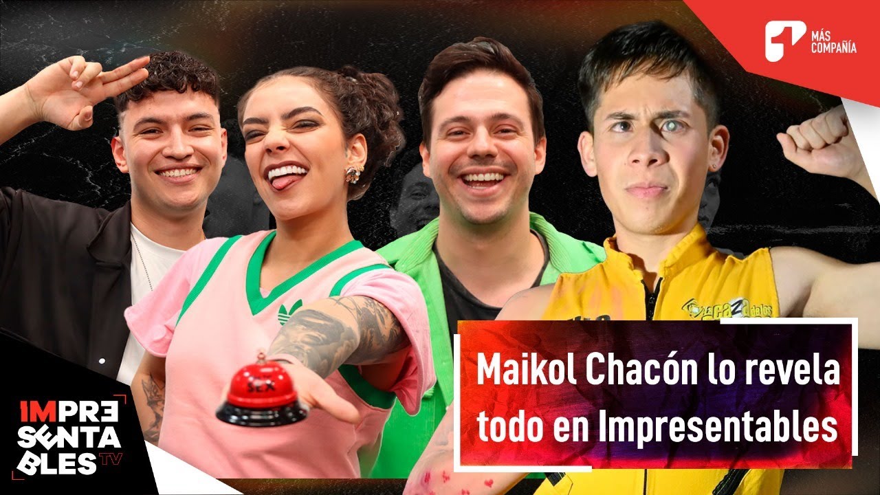 🔴EN VIVO Maikol Chacón llega a impresentables con todo su humor | Canal 1 - YouTube