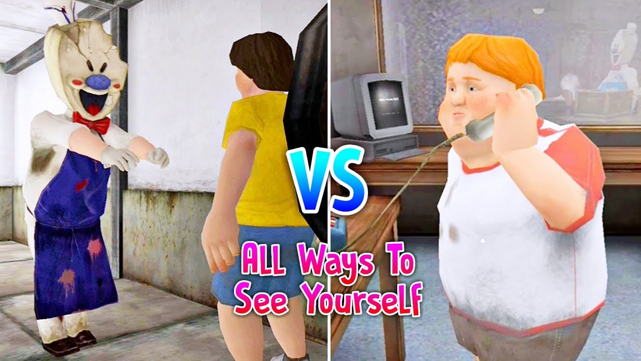 All Ways To See Yourself In Ice Scream 5 Vs Ice Scream 6 - YouTube