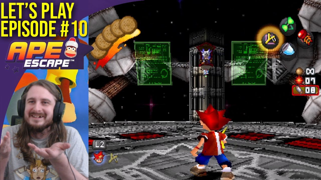 [Ape Escape] Final Spectre boss fight! #10 - YouTube