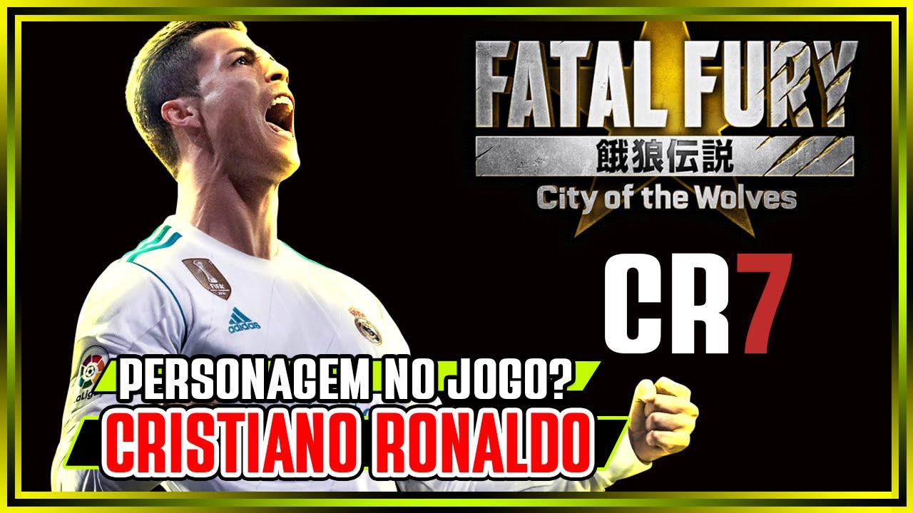 CRISTIANO RONALDO CR7 em Fatal Fury: City of the Wolves. Como ...