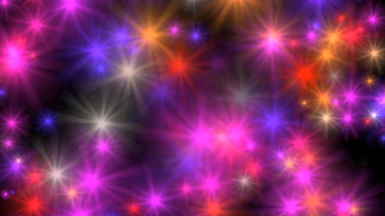 COLOURED SPARKLES MOTION BACKGROUND - Royalty Free - YouTube
