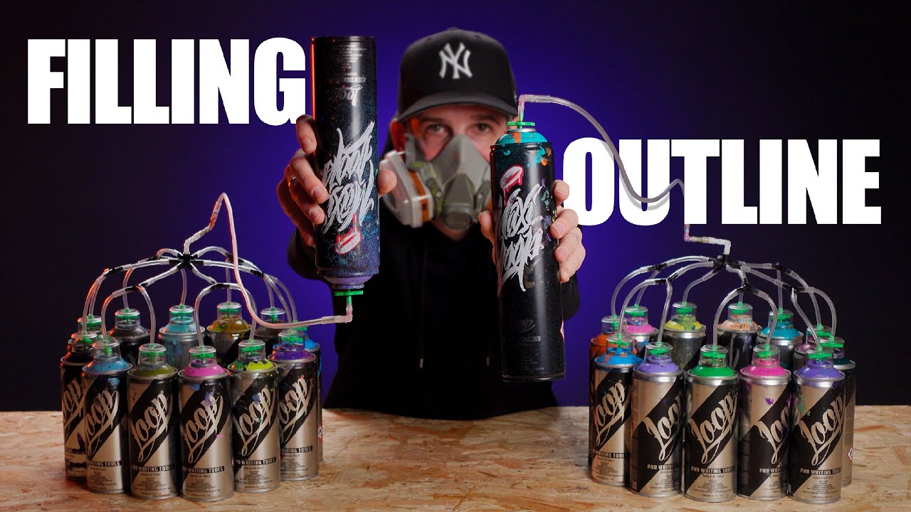 Graffiti - Tesh | MIXING 30 CANS - YouTube
