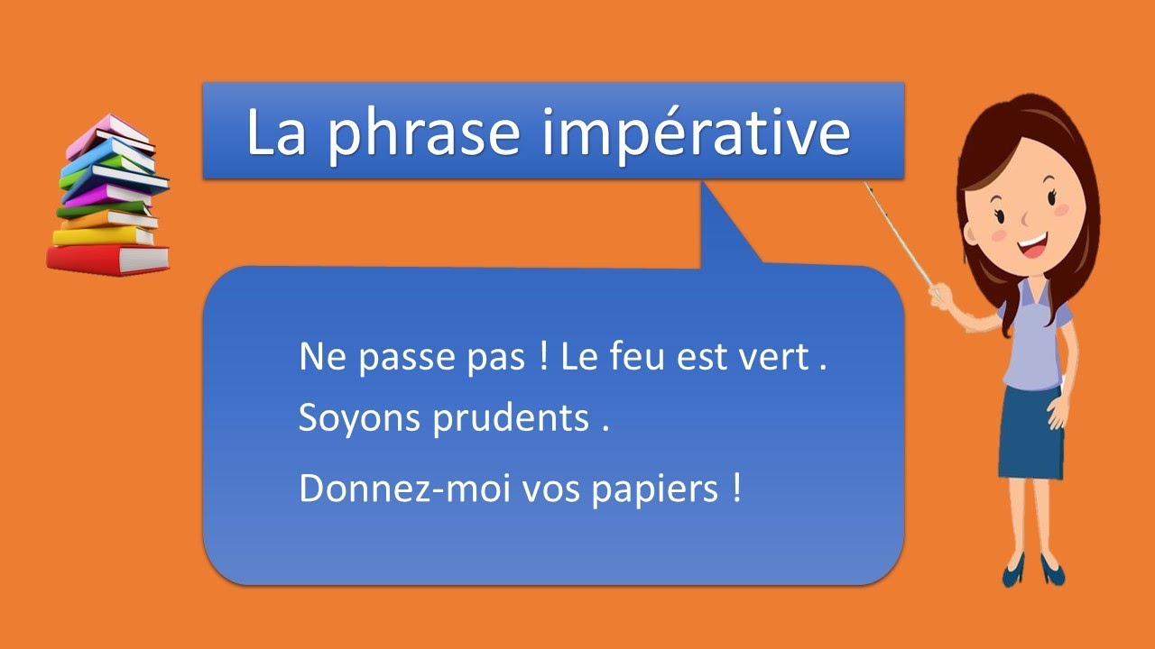 la phrase impérative _ الجملة الامرية_تعلم الفرنسية - YouTube