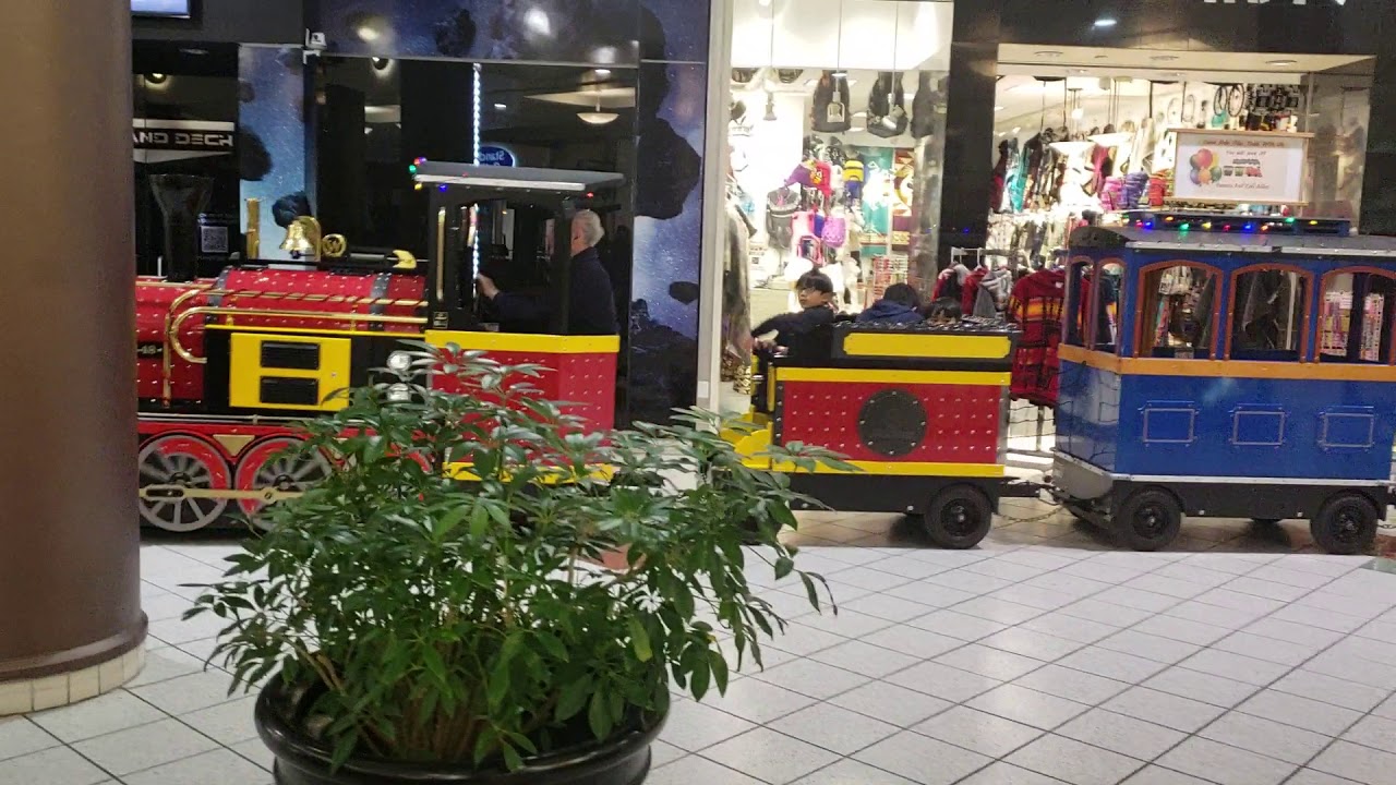 Mall Train Ride - YouTube