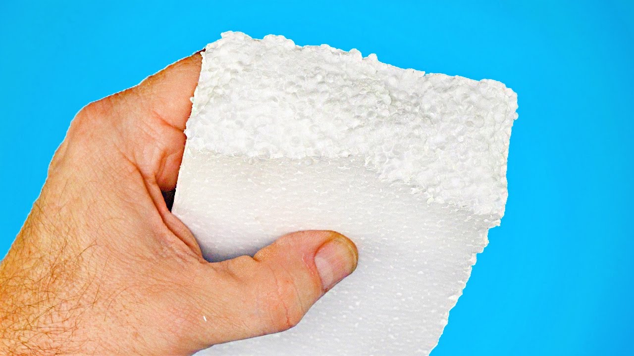 NEVER throw away Styrofoam leftovers! Genious idea! - YouTube