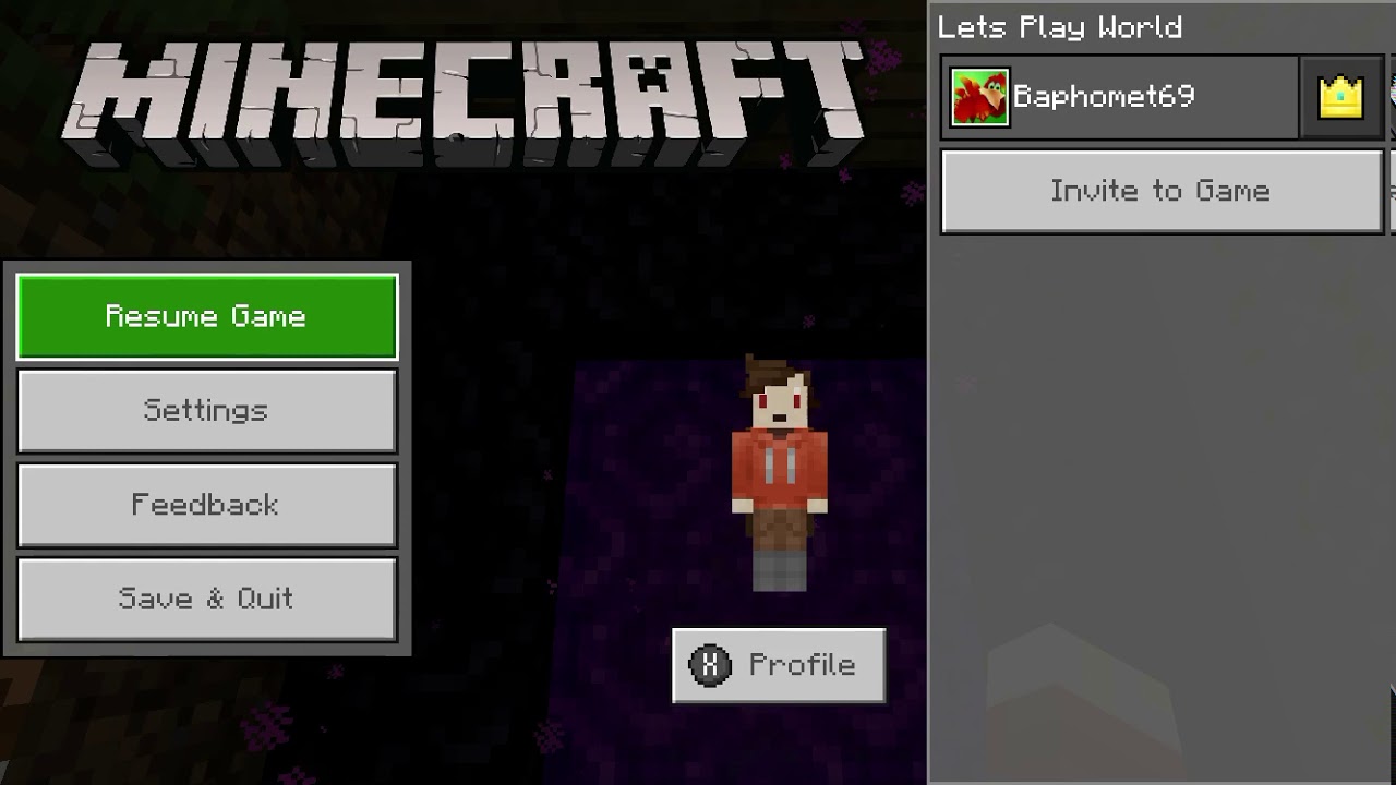 A Brief Minecraft Announcement - YouTube