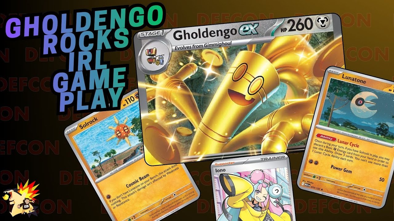 In Paper Pokémon TCG 7 - Gholdengo with IONO??? - YouTube