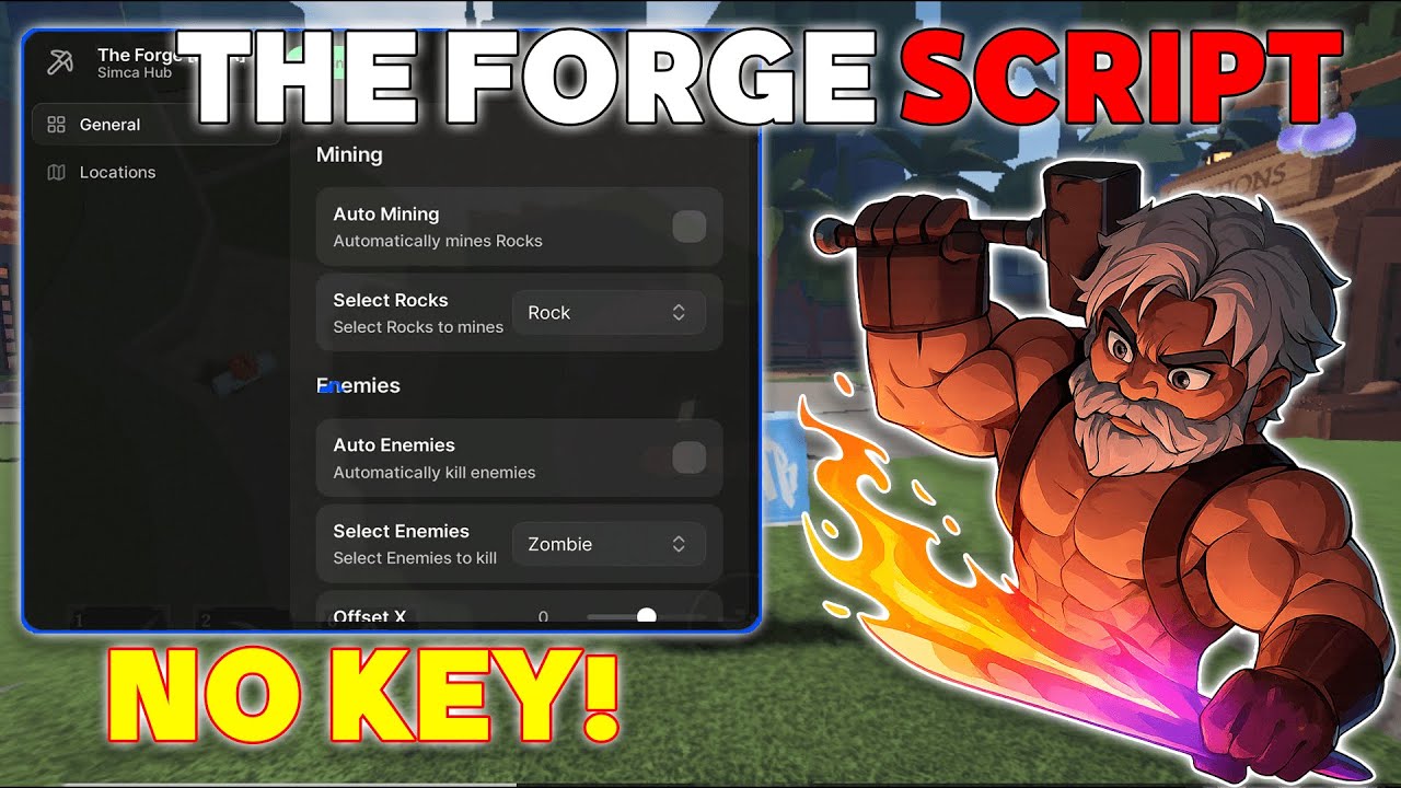 The Forge Script *NO KEY* - AUTO FARM, AUTO FORGE, AUTO KILL + More ...