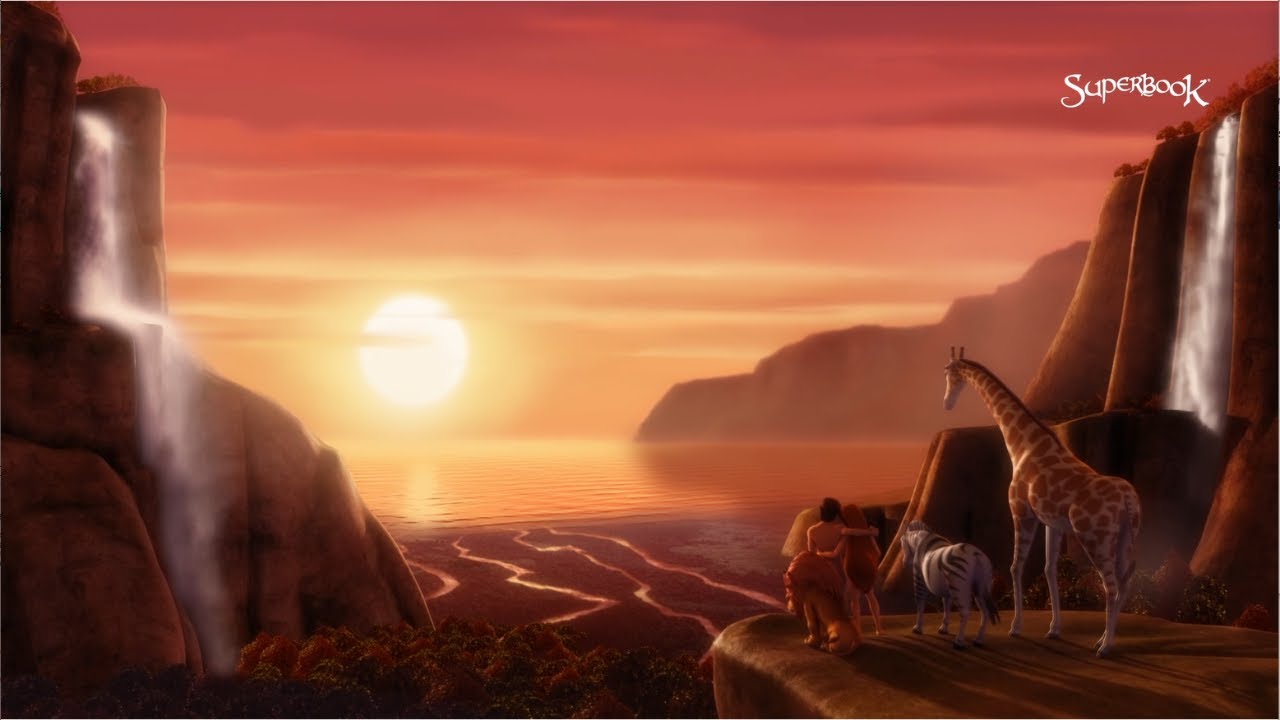 Superbook - In the Beginning Official Clip - The Creation and The ...