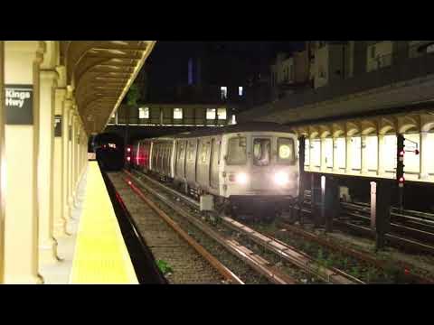 MTA New York City Subway : Coney Island Bound R46 Q Express Train Via Sea Beach @ Kings Highway ...
