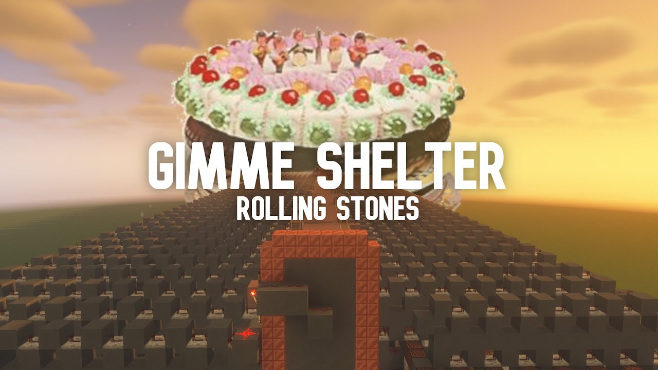Rolling Stones - Gimme Shelter | Minecraft Noteblock Song - YouTube