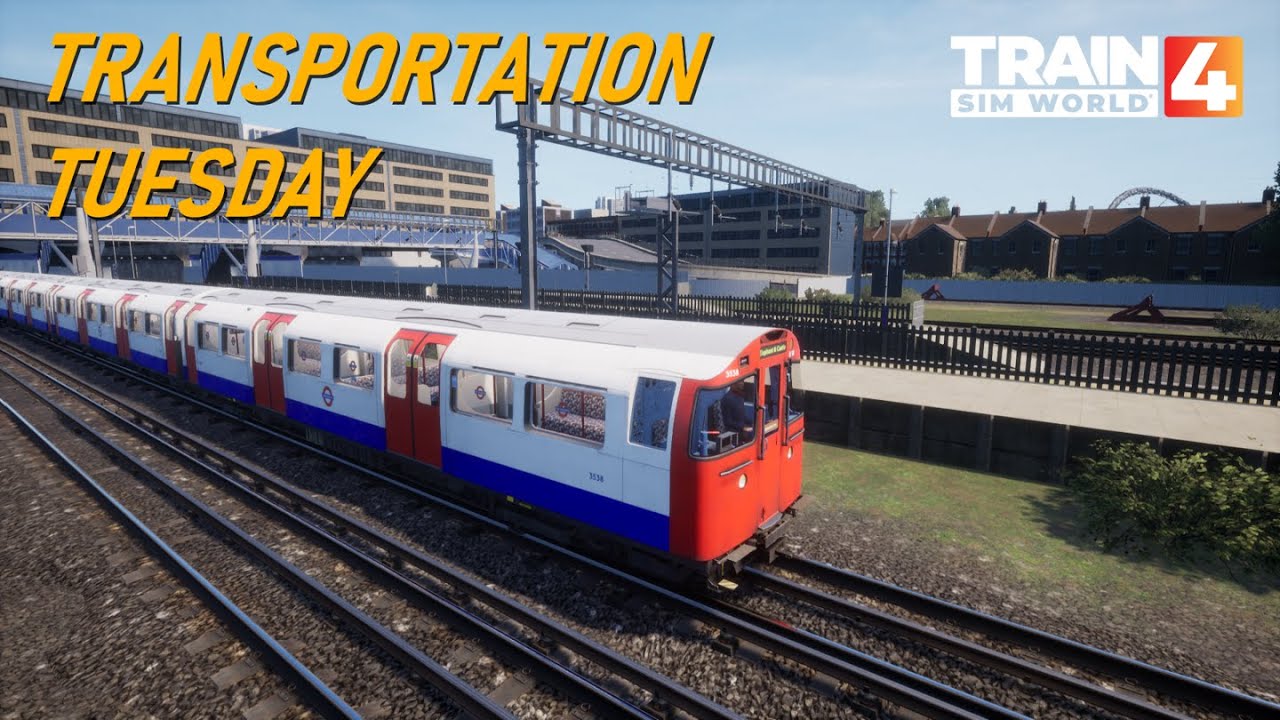 Transportation Tuesday 2 - Train Sim World 4 - Driving on the Bakerloo ...