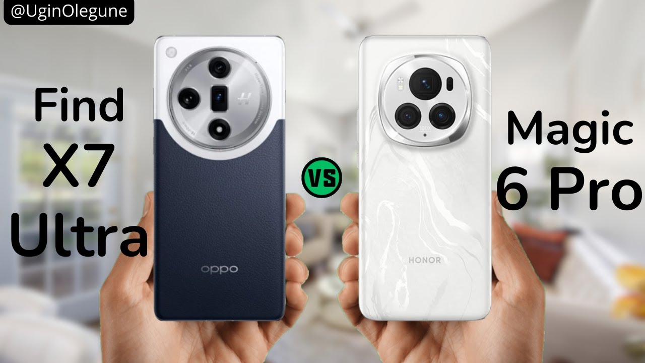 Honor Magic6 Pro vs Oppo Find X7 Ultra - YouTube