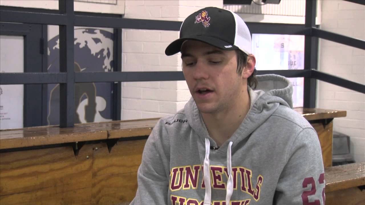 Forward Kyle Bowen joins ASU D1 Hockey - YouTube