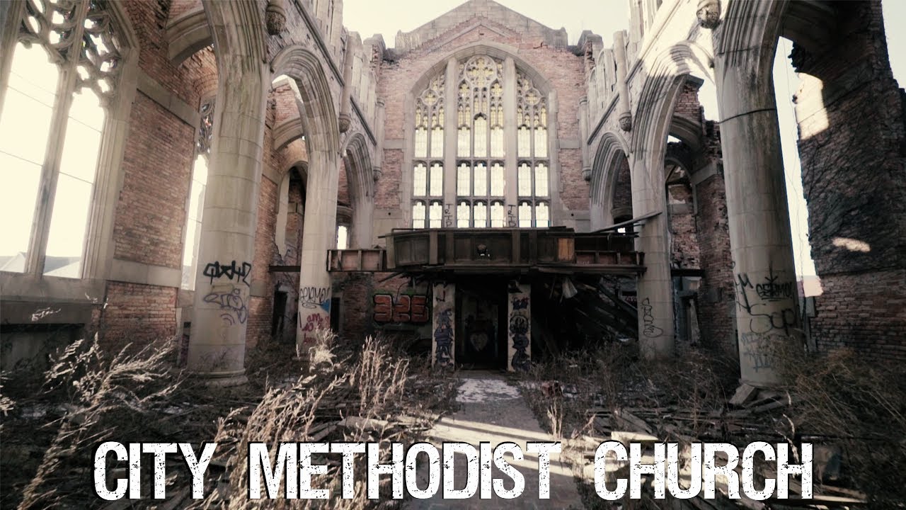 Exploring Historic City Methodist Church in Gary Indiana - YouTube