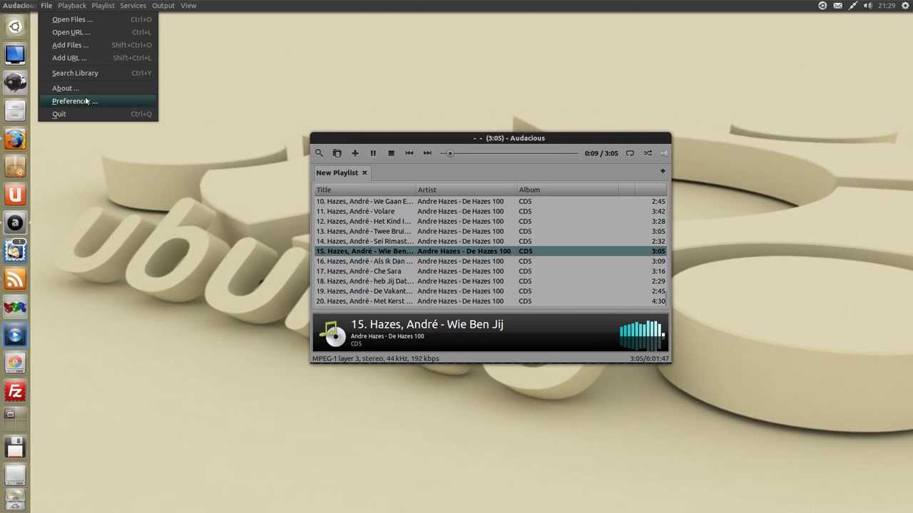 How To Install Audacious Using PPA On Ubuntu 13.04 - YouTube