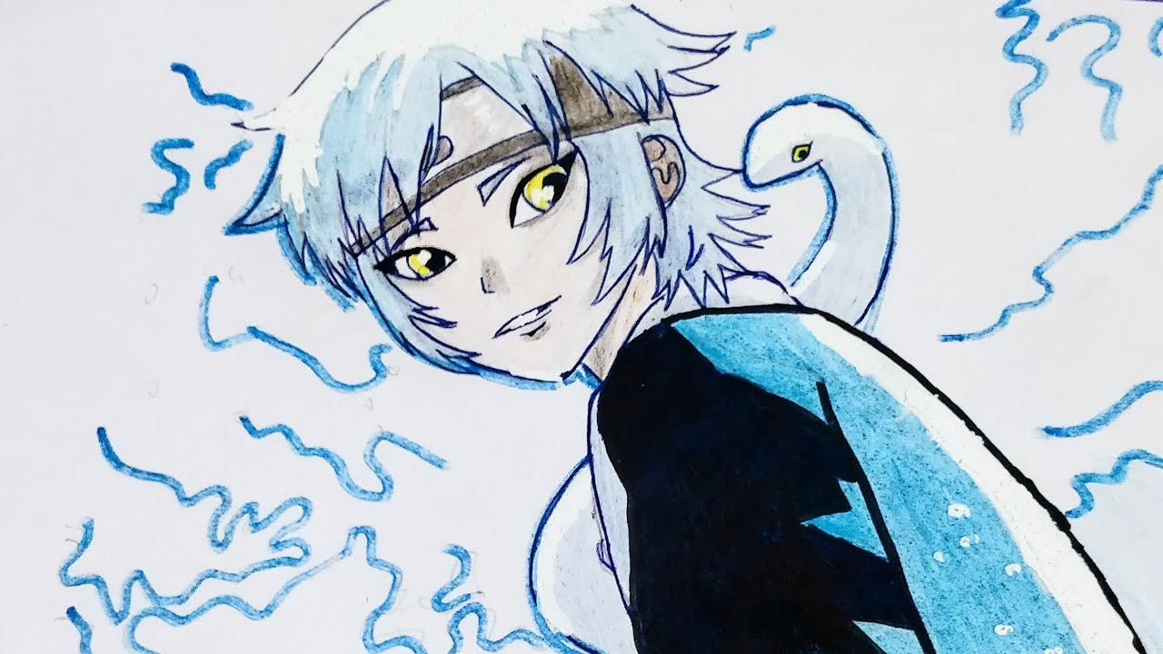 Drawing Mitsuki - Demon Slayer - YouTube