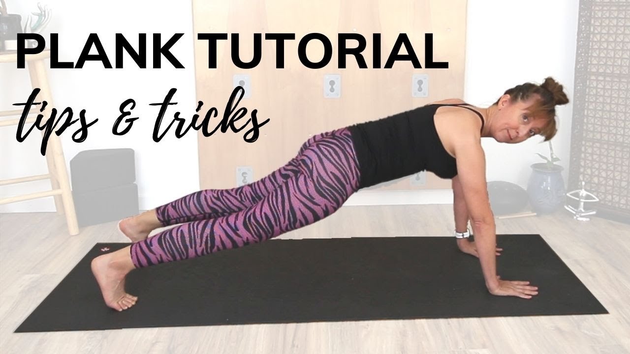 High Plank Pose, - Phalakasana: Yoga Tutorial Plus Tips and Tricks for ...