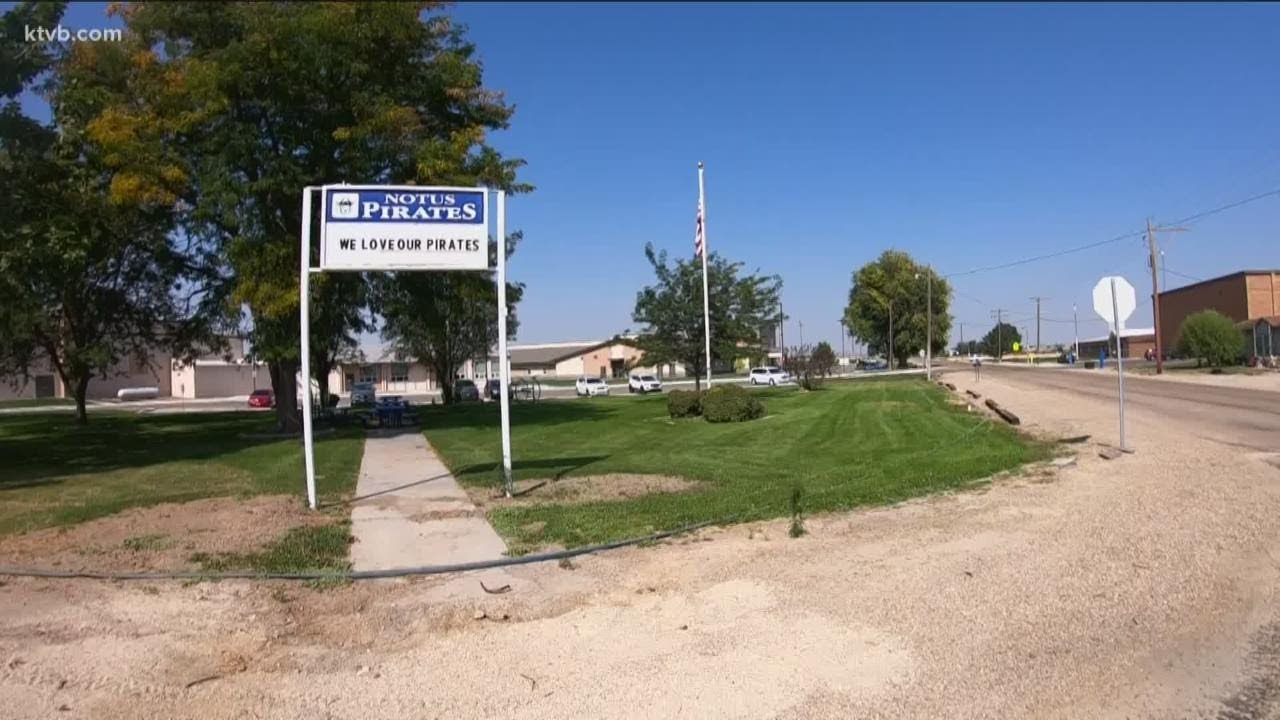 FitOne to build track at Notus Elementary - YouTube