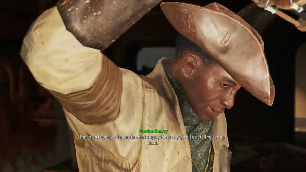 Fallout 4(PC) Funny Preston Garvey Bug! - YouTube