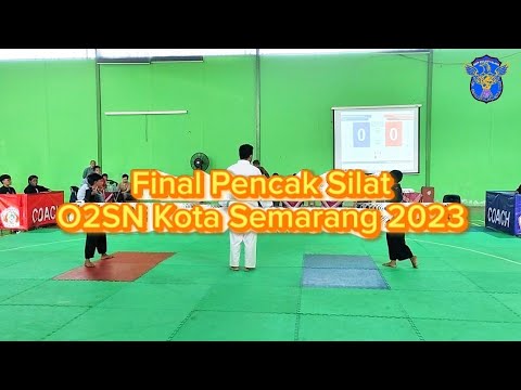 Final Juara 1 O2SN SD Pencak Silat Putra Kota Semarang 2023 - YouTube