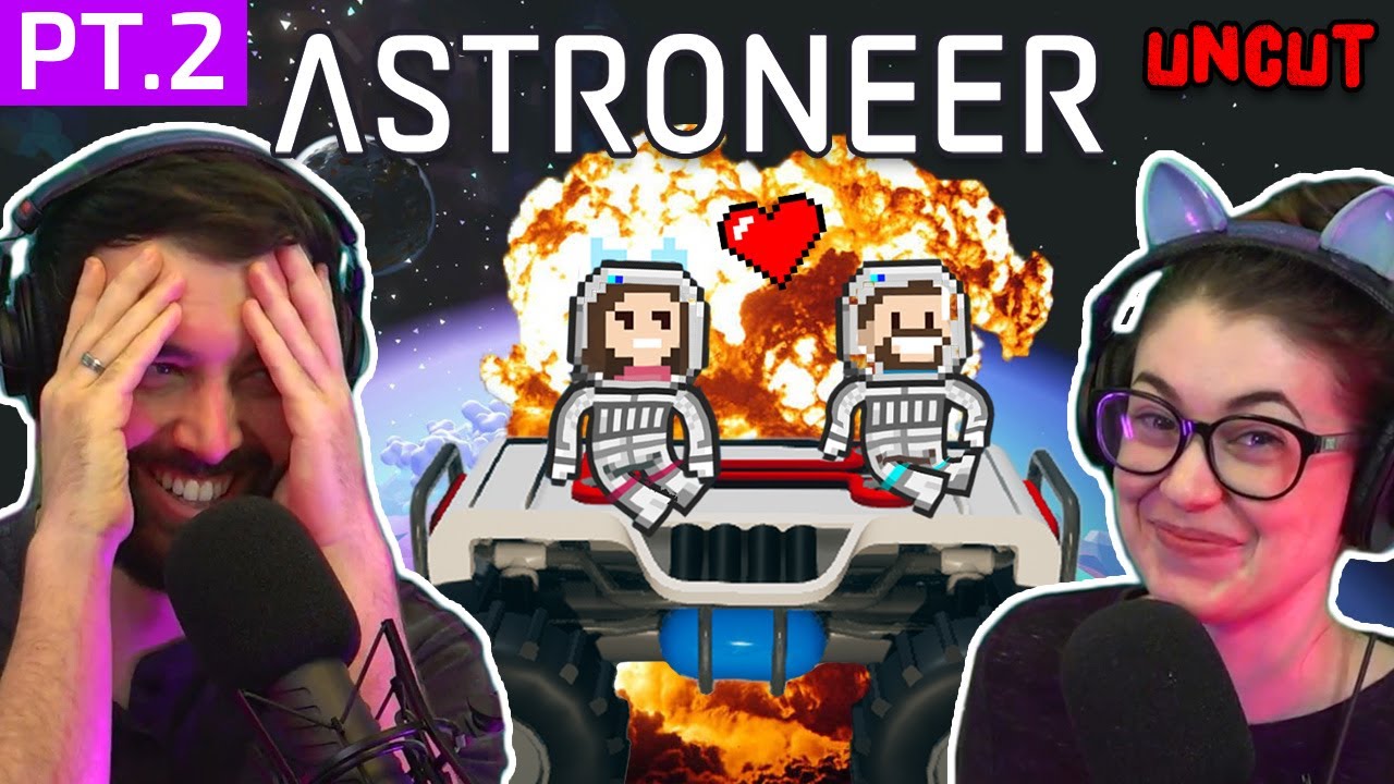 Exploring space with my wife (Astroneer pt.2 uncut) - YouTube