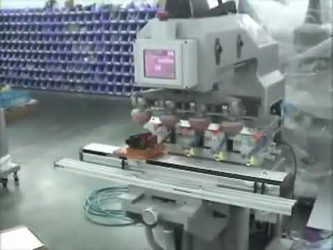 Pad Printer - Tooling Multi-color pad printer / 移印機【多色工具移印機】- 台灣恒基 ...